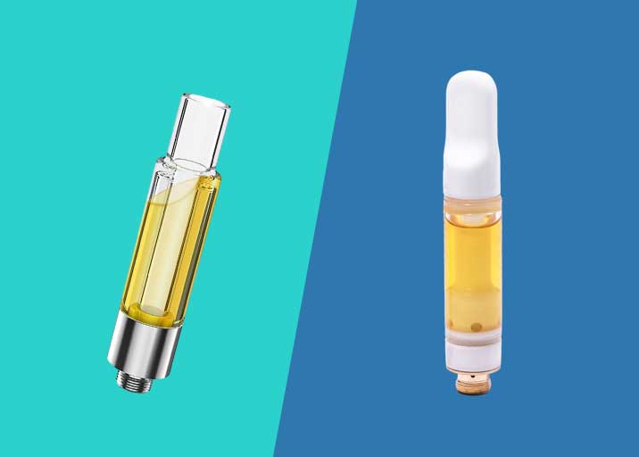Ceramic Vape Cartridge VS. All Glass Cartridge